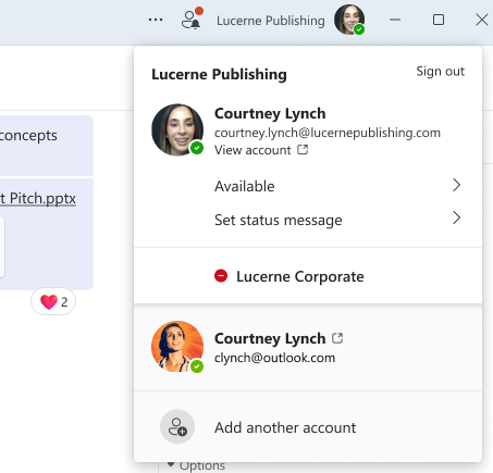 新Teams桌機版App將允許用戶自由切換多雲租戶、公私帳號 | iThome